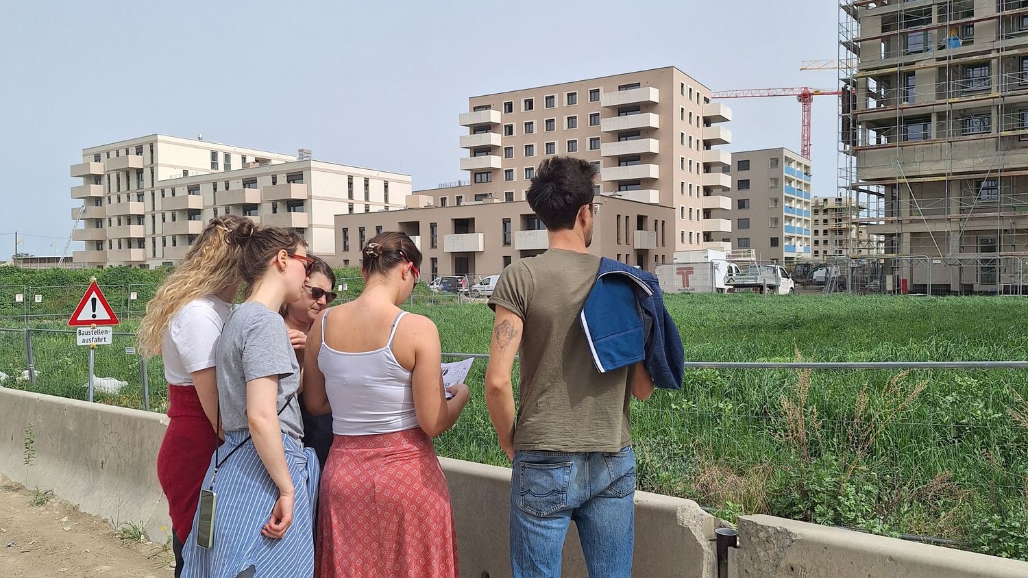 News: Baustellenführung Berresgasse Mitgehen und Stadtteil erkunden!